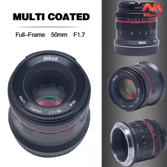 Jual Lensa Meike 50MM F1.7 Full Frame For Nikon Z-Mount Mirrorless ...