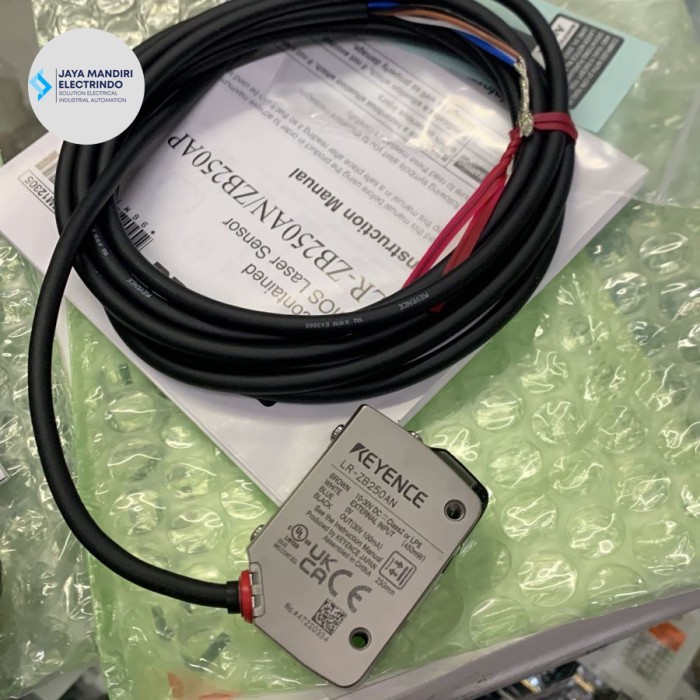Jual NEW KEYENCE LR-ZB250AN CMOS LASER SENSOR / NPN OUTPUT JARAK 250MM ...