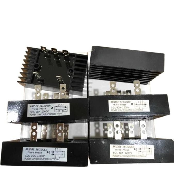 Jual [ Cels ] Silicon Dinamo St3 Dioda 5 Kaki Rectifier Sql60A 60A ...