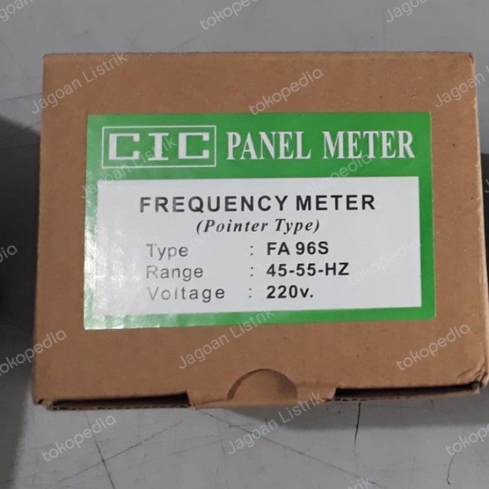 Jual Panel Meter Cic Hz Meter Frequency Meter 220V Frekuensi Meter ...