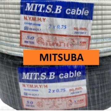 Jual Kabel Listrik Serabut Nyyhy Nymhy 2X0,75 2X0.75Mm Mitsuba @50Meter | Shopee Indonesia