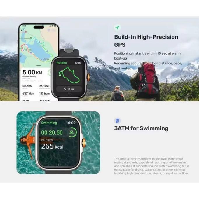 Jual Supercalla 2024 New Build-in GPS Smart Watch S216 Blood Oxygen ...