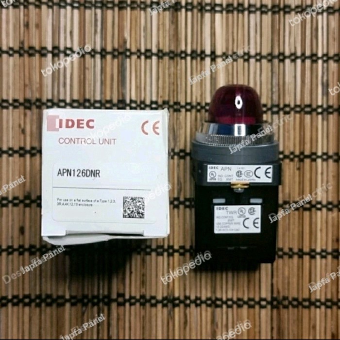 Jual Pilot Lamp Idec Apn126Dnr Merah 220 Vac Original Japan | Shopee ...