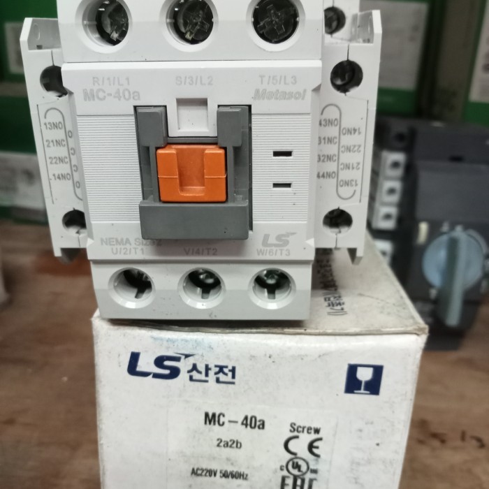 Jual Kontaktor Ls Mc-40A 220V | Shopee Indonesia