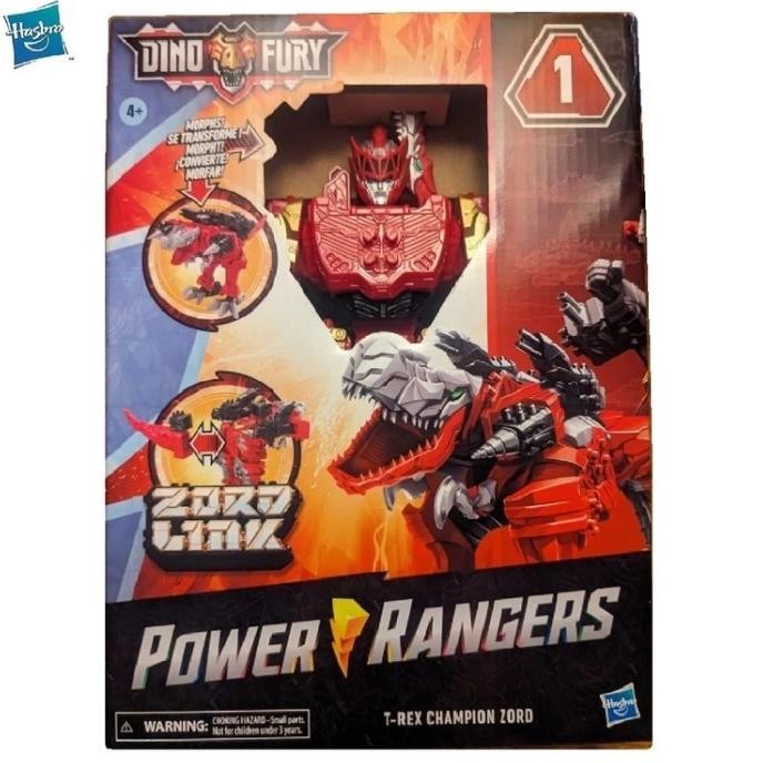 Jual Power Rangers Dino Fury T Rex Champion Zord Hprf1398 Shopee 5197