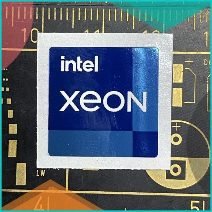 Jual Sticker stiker logo intel Xeon 11th gen ori 11OKTZ4 perkakas ...