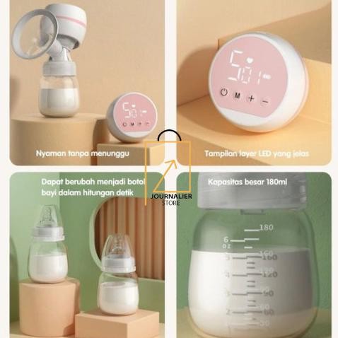 Jual Pompa ASI Pump Breast Elektrik Portable All-in-one Botol Susu ...