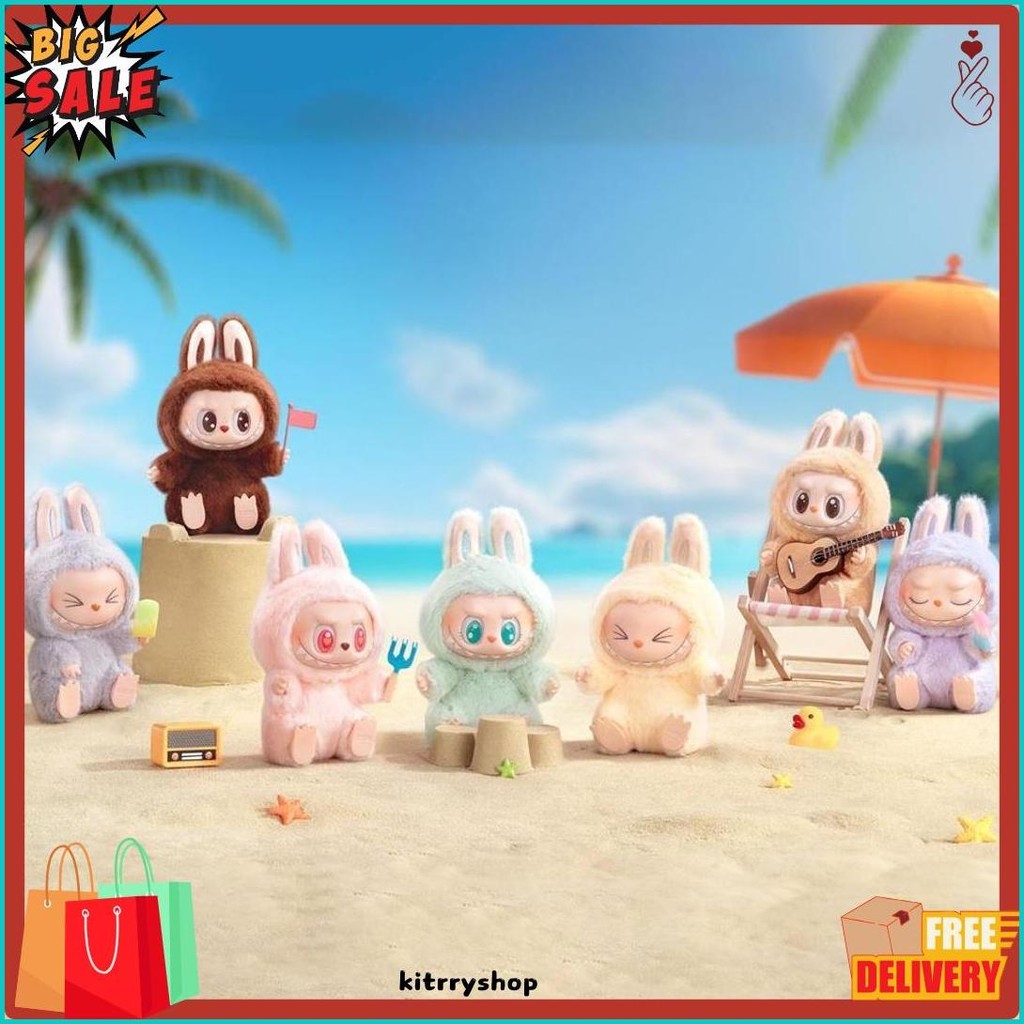 Jual Boneka Labubu Gantungan Kunci Exciting Macaron Have A Seat The ...