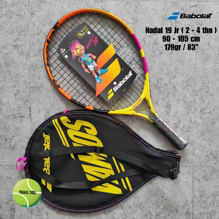 Jual Raket Tenis Anak Babolat Rafa Nadal 19 ( usia 2- 4 tahun ...
