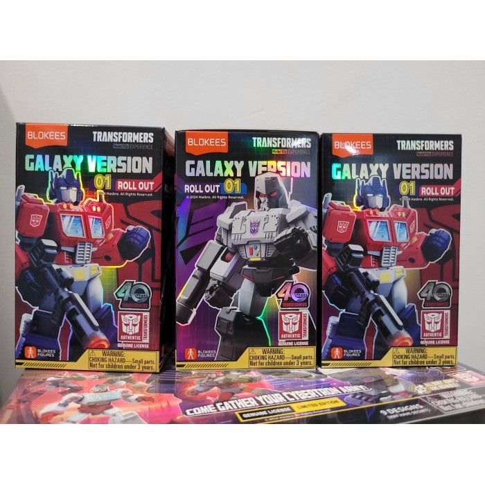 Jual Blokees Transformers Galaxy Version 01 Blind Box Model Kit Figure ...