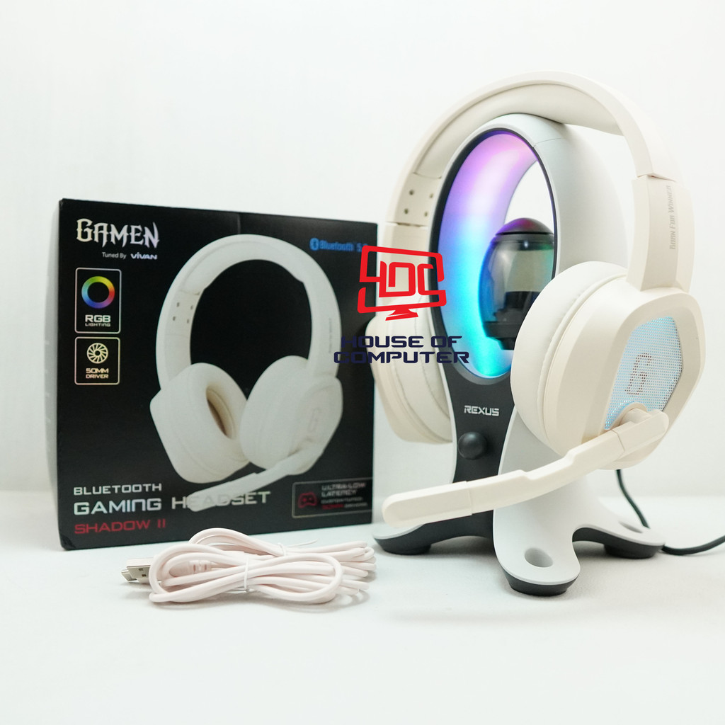 Jual HEADSET GAMING BLUETOOTH GAMEN SHADOW II DUAL MODE PRO | Shopee ...