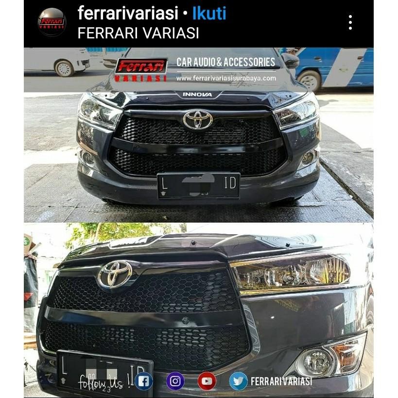 Jual Grill Mobil Innova Reborn Blacktivo Style - Black Doff Ferrari ...