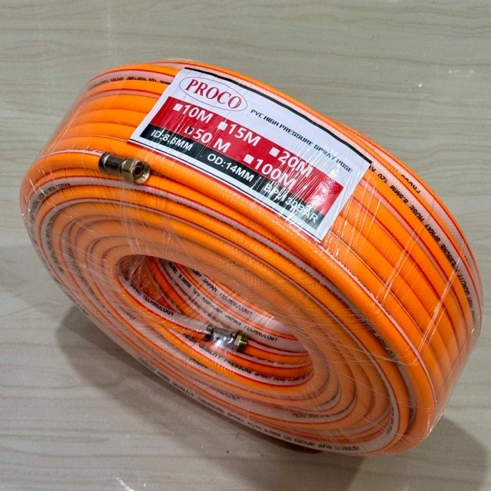 Jual Selang Angin Kompresor 5/1650Mtr Selang Kuning 50Meter | Shopee ...