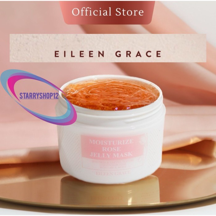 Jual EILEEN GRACE Moisturize Rose Jelly Mask 300ml eileen grace 300 ml ...