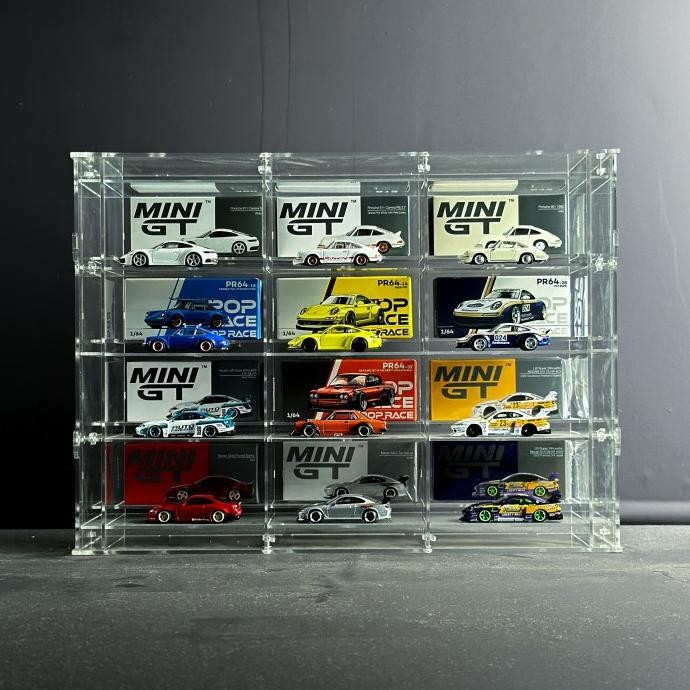 Jual TERRA X Series Rak Akrilik Mini GT Regular , Kaido , Pop Race ...