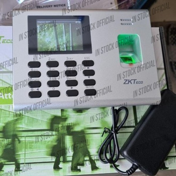 Jual Mesin Absensi Fingerprint Dan Frid Zkteco K40 Pro Ada Battery Dan Adms | Shopee Indonesia