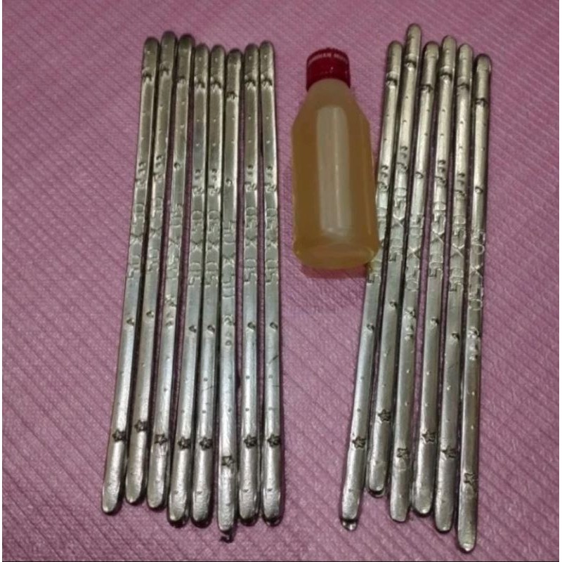 Jual Paket komplit TIMAH PATRI 50X50 Bintang/ Timah solder & Cairan ...
