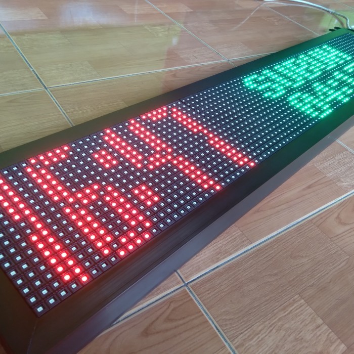 Jual Jam Waktu Sholat Runing Text, Jam Masjid, Jam Adzan, Iqomah, Frame ...