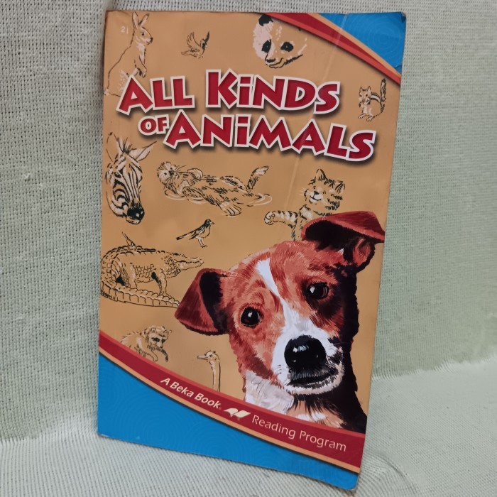 Jual buku - All kinds of animals - abeka book - reading program ...