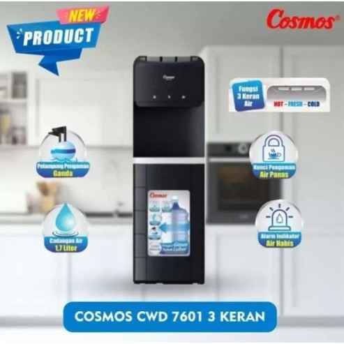 Jual Cosmos Standing Water Dispenser CWD-7601 CWD7601 Dispenser Air ...