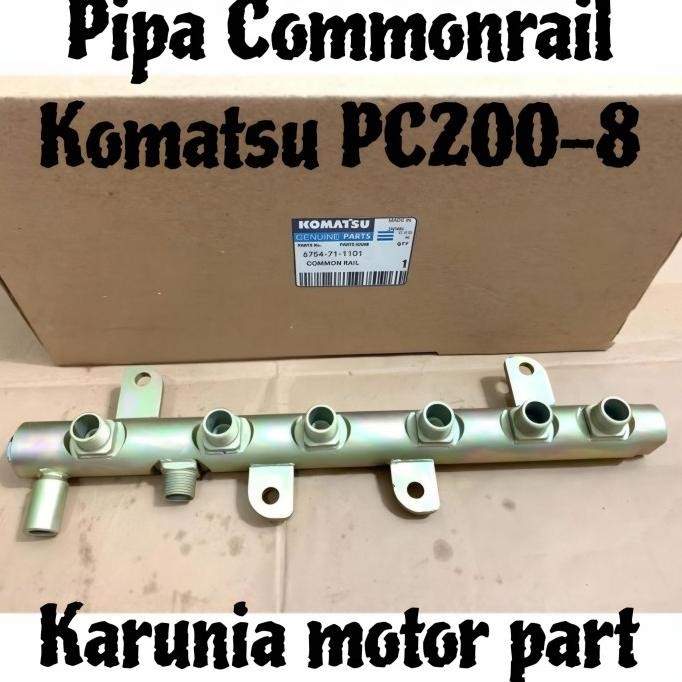 Jual Pipa Commonrail Common Rail Pipa Suling Komatsu Pc200-8 Pc 200 8 ...