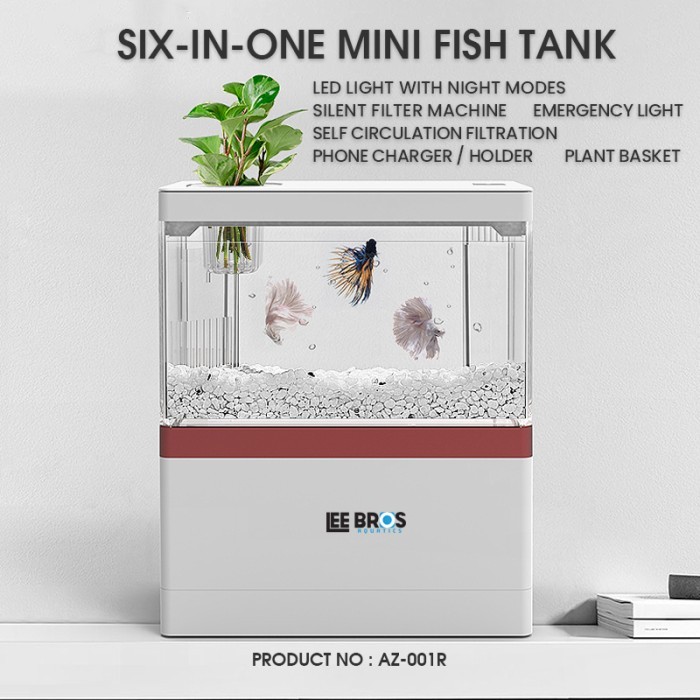 Jual HARGA DISC - Aquarium USB Desktop / Aquarium Mini / Ikan / Guppy ...