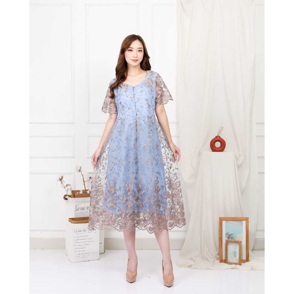 Jual Dress Natal Model Terbaru 2024 Dreass Nataal Chrismast Cewek ...