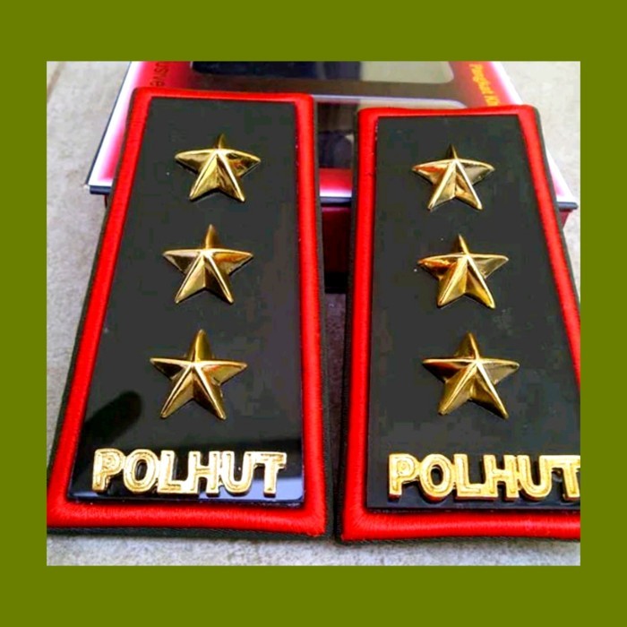 Jual Jual pangkat pdh polhut golongan 4 e pangkat polhut bintang 3 ...