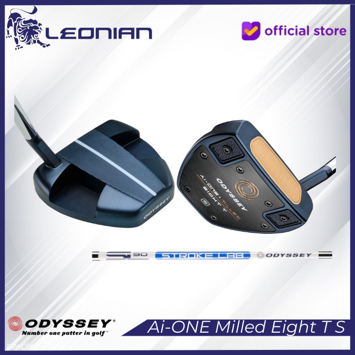 Jual Stick Golf Putter Odyssey Ai-One Milled Eight T S Stroke Lab ...