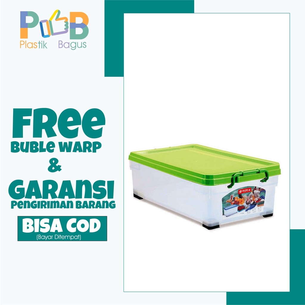 Jual kotak penyimpanan kontainer box serbaguna Tugo Container 40 Liter ...