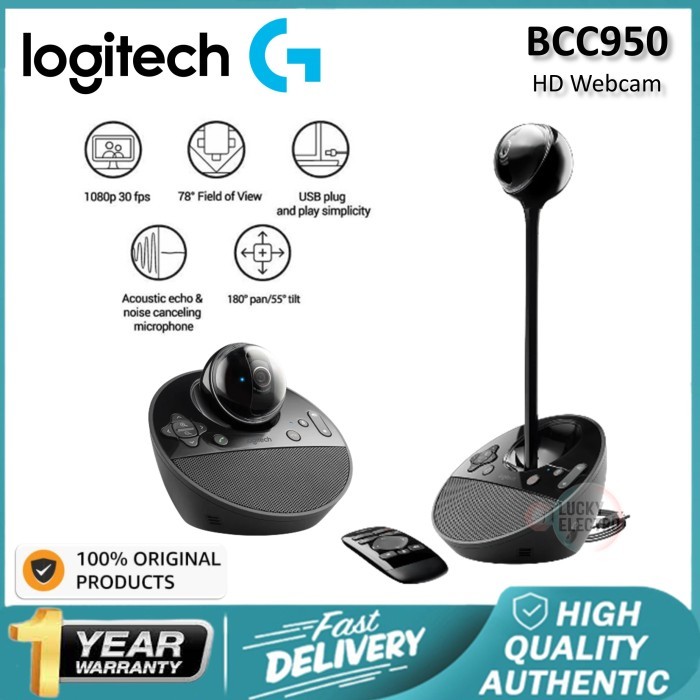 Jual Logitech BCC950 Conference Cam WebCam Logitech BCC950 Original | Shopee Indonesia