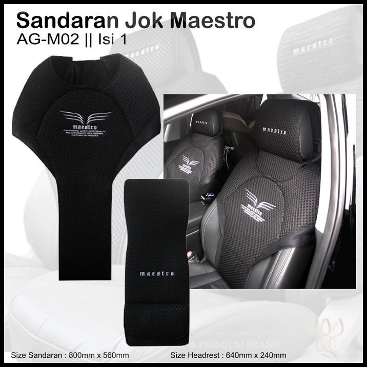 Jual DISKON SANDARAN-COVER KURSI JOK MOBIL - MAESTRO STYLE SEAT - MESH ...