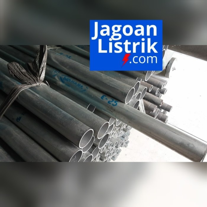 Jual Pipa Conduit E25 Wahana Steel Pipe Besi E-25 Lokal 1inch 1" 1 inch ...