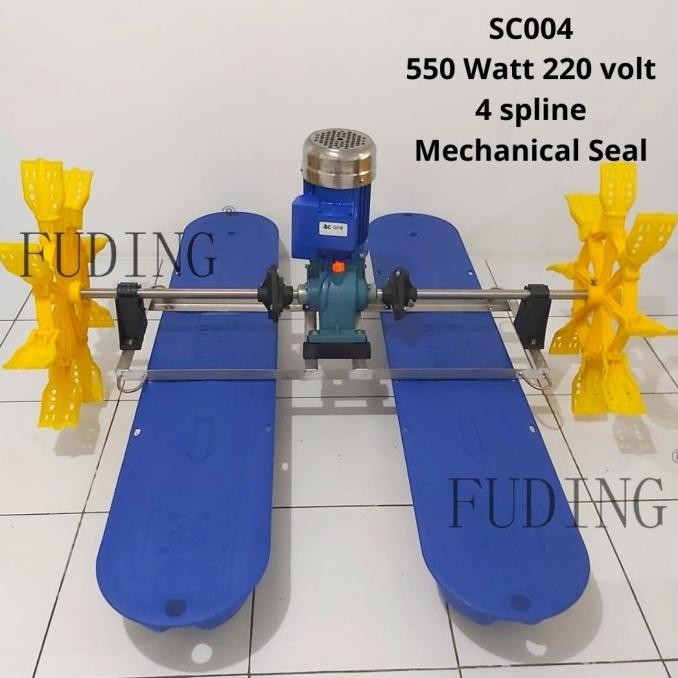 Jual Kincir Air Tambak Fuding SC004 550watt 220volt Mechanical Seal | Shopee Indonesia