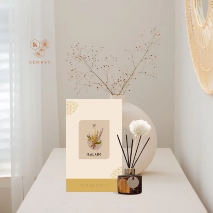 Jual pengharum ruangan kemayu ilalang reed diffuser 120ml | Shopee ...