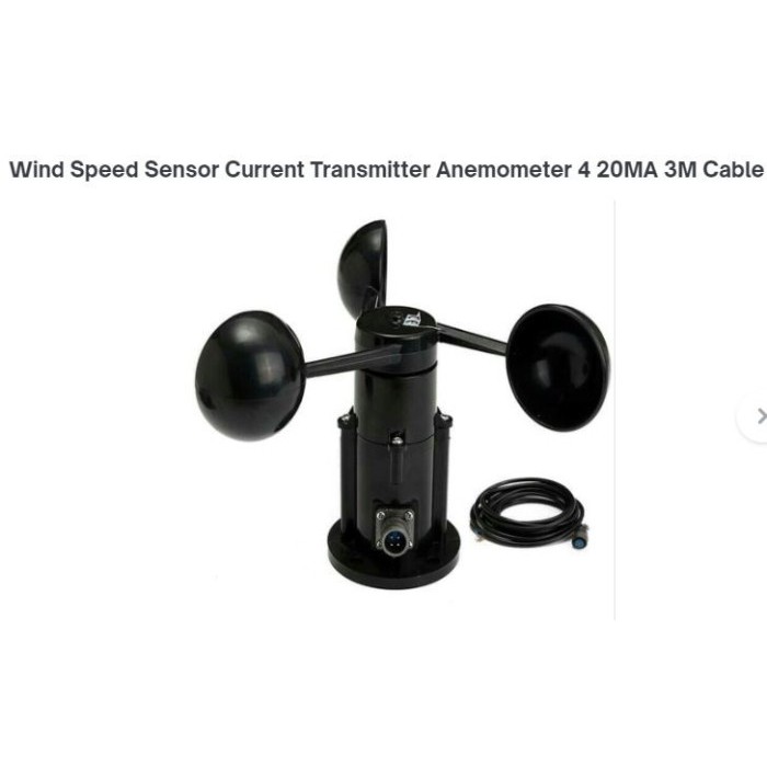Jual Anemometer Wind Speed Sensor Ukur Kecepatan Angin Arduino