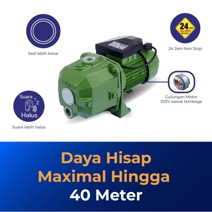 Jual Mesin Pompa Air Jet Pump Sumur Dalam Shimizu Water Pump Pc375Bit ...