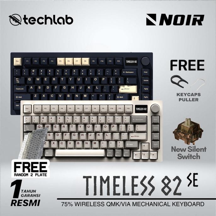 Jual BEBAS ONGKIR - Noir Timeless82 V2 SE / Special Edition Wireless ...