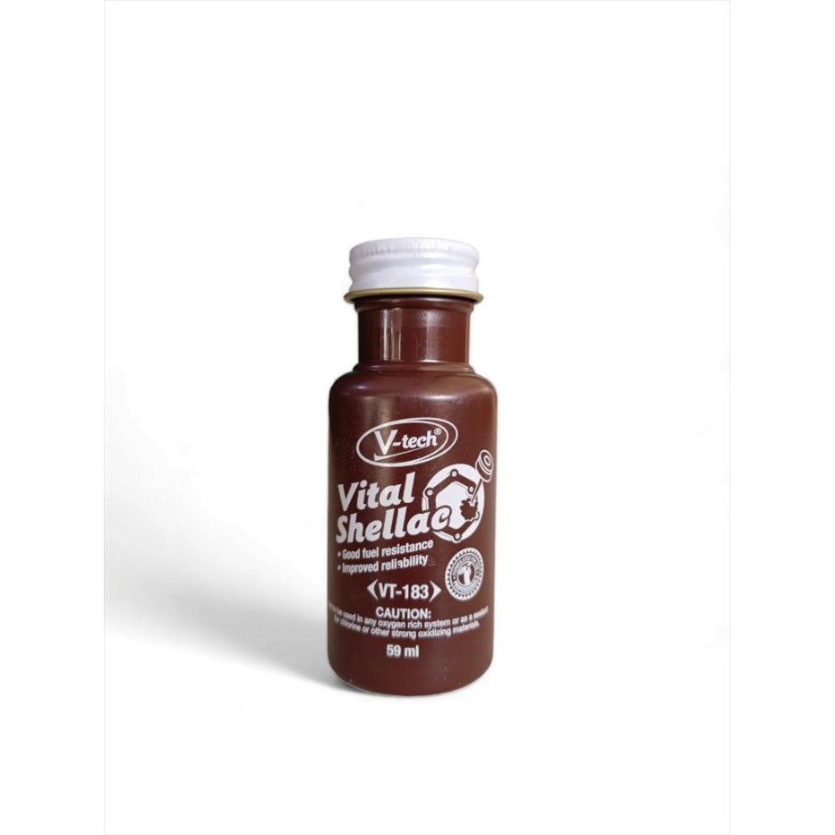 Jual LEM COMPOUND GASKET HEAD SHELLAC SINGA INDIAN VITAL V-TECH 59 ML ...