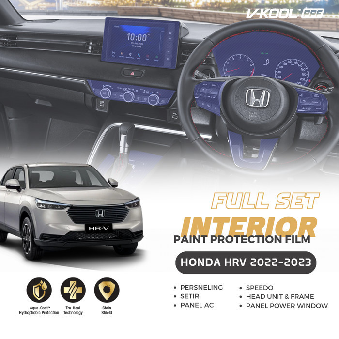 Jual VKOOL PPF INTERIOR PROTECTOR HONDA HRV / HR-V 2022-2023 - FULL SET | Shopee Indonesia