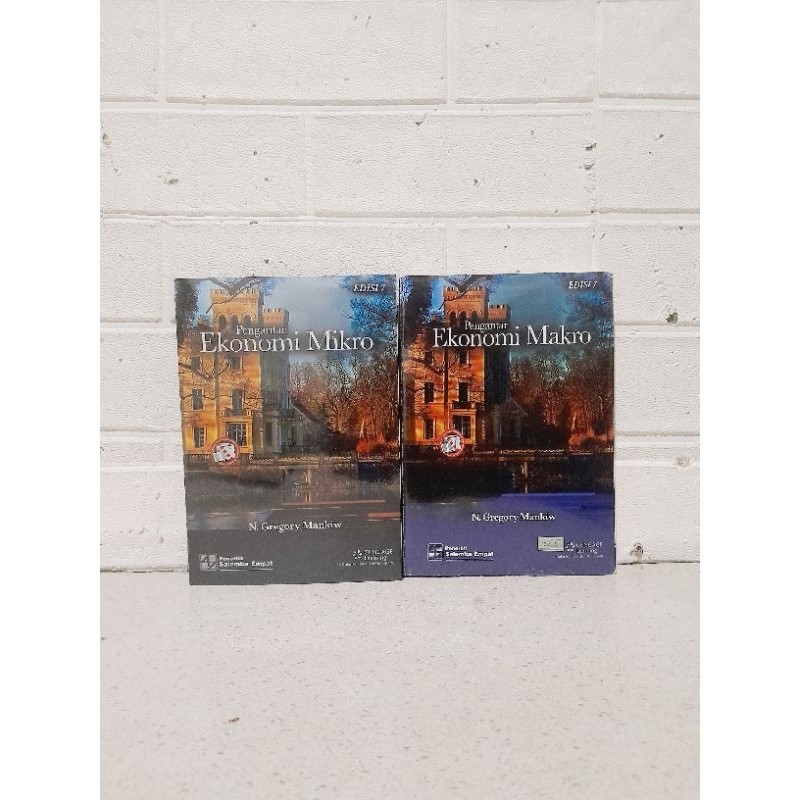 Jual Paket 2 buku Pengantar Ekonomi Mikro dan Pengantar Ekonomi Makro Edisi 7-N. Gregory Mankiw ...