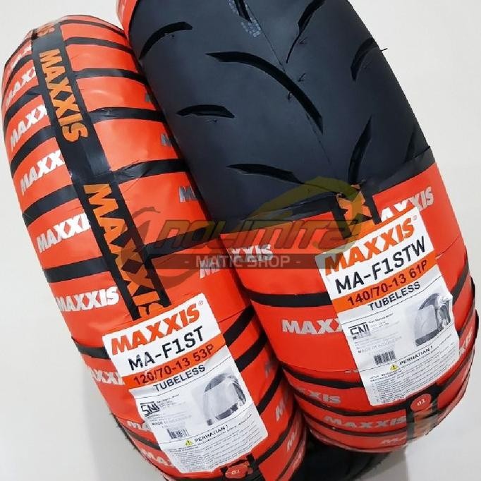 Jual Nmax - Ban Lebar Maxxis Victra Depan Belakang 120/70 - 13 & 140/70 ...