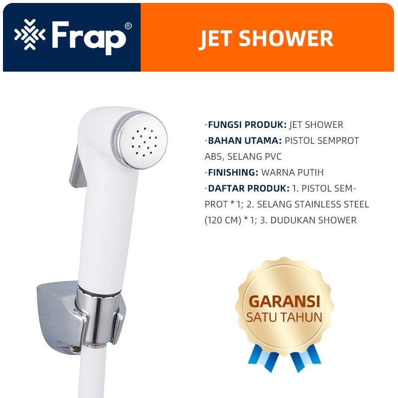 Jual FRAP IF001-1 Toilet Shower Jet Washer Bidet Cebok Kloset Closet WC | Shopee Indonesia