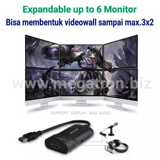 Jual Cuci Gudang Multiple Monitor Display - Usb 3.0 Multiviewer- Extend ...