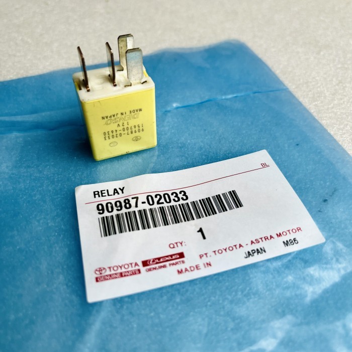 Jual Relay kaki 4 Toyota 90987-02033 Denso Japan Original | Shopee ...