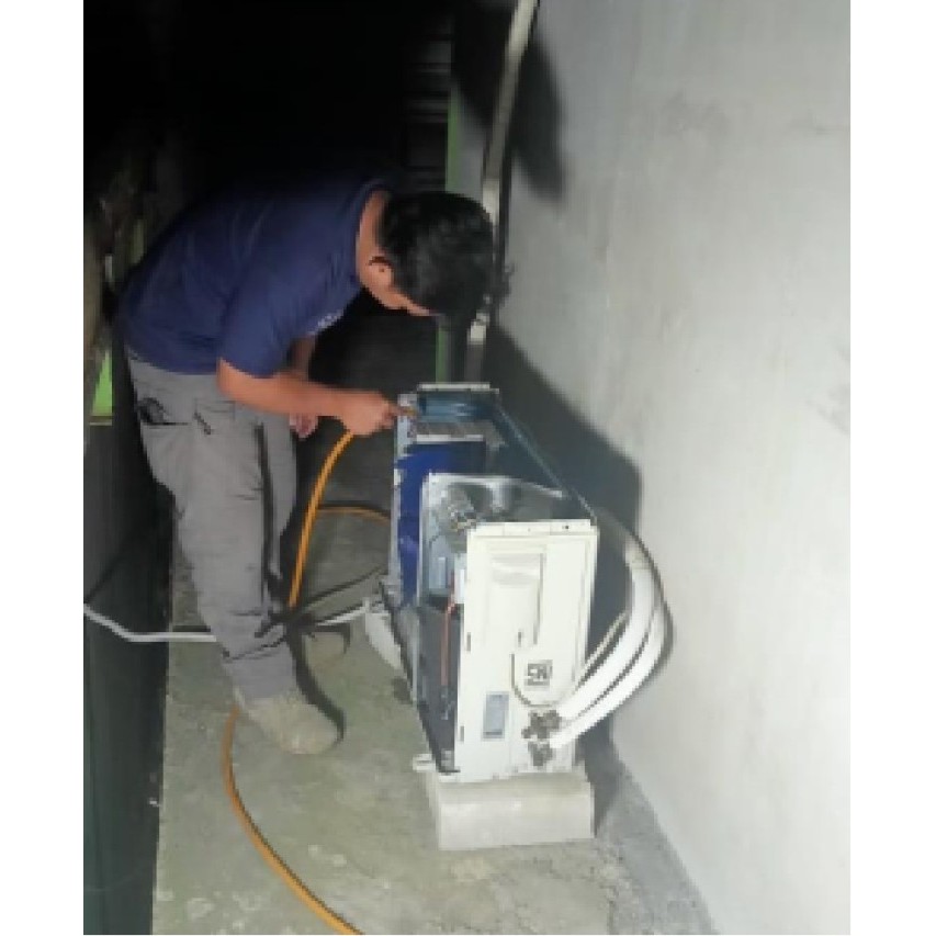 Jual STEAM AC SPLIT/CUCI AC SPLIT 0.5-1PK/EKONOMI BIASA MURAH | Shopee ...