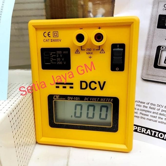 Jual new lutron dv-101 dc volt bench meter | Shopee Indonesia