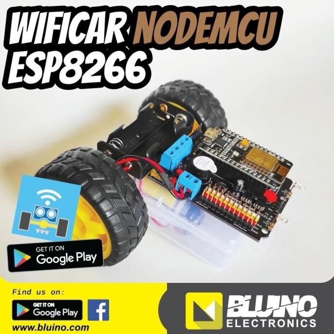 Jual WiFi Robot Car ESP8266 - NodeMCU | Shopee Indonesia