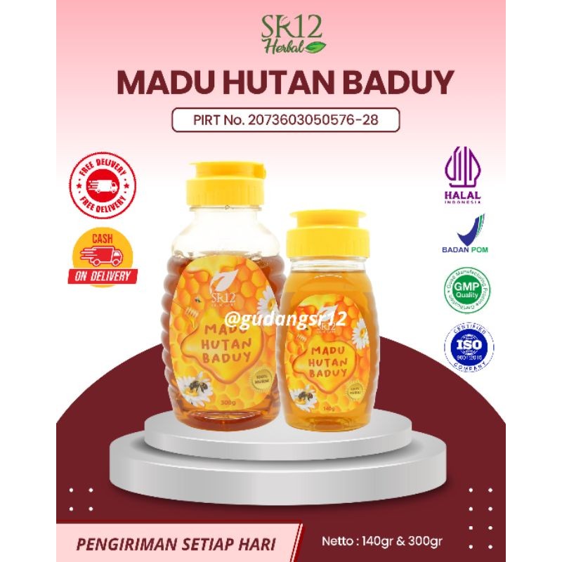 Jual MADU HUTAN BADUY SR12 300GRAM / MADU ASLI DARI HUTAN BADUY MENJAGA ...