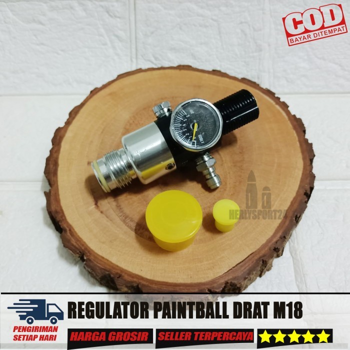 Jual Regulator Pcp Regulator Painball Regulator Stainless Drat M18 ...